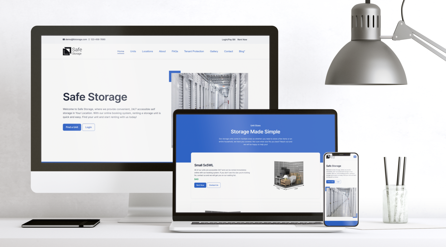Self Storage Facility Website Design | Storage Facility Websites | Best ...